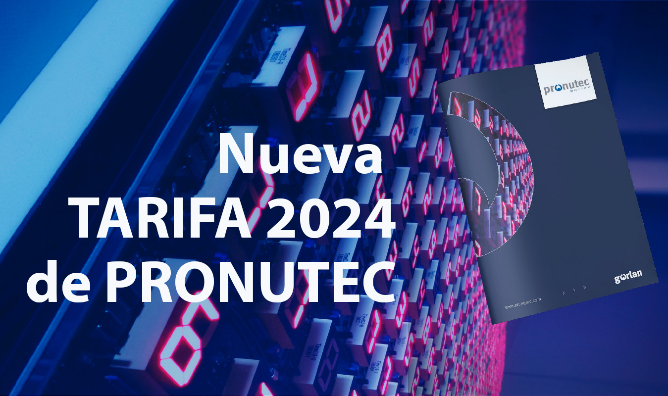 Tarifa de precios 2024 | Pronutec